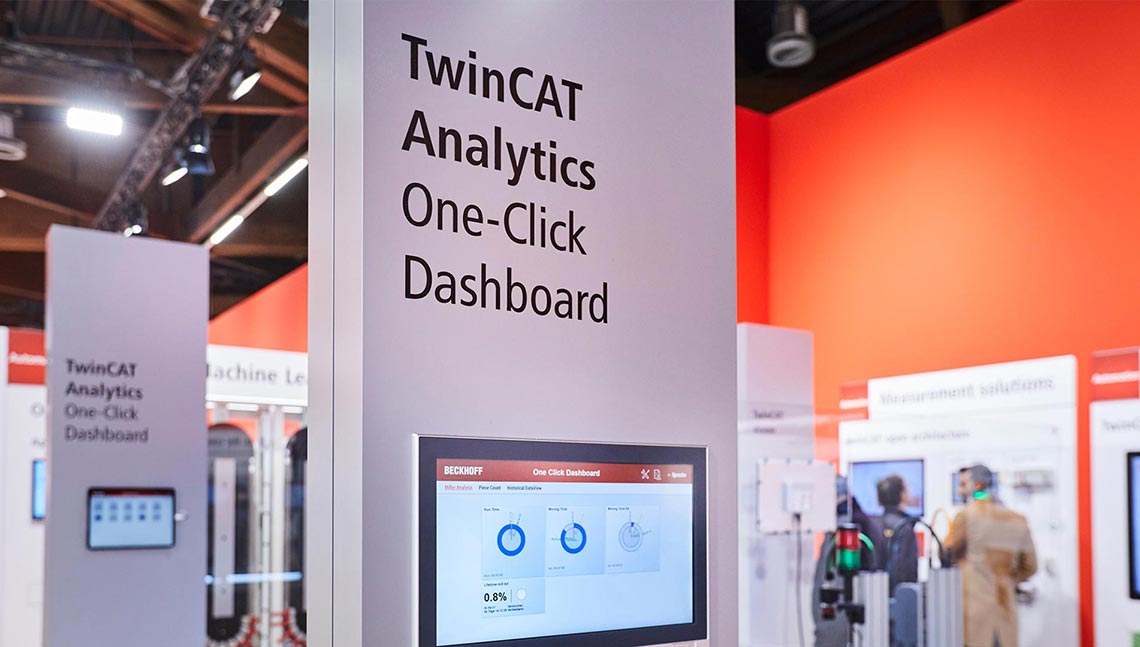TwinCAT Analytics One-Click Dashboard | Beckhoff USA