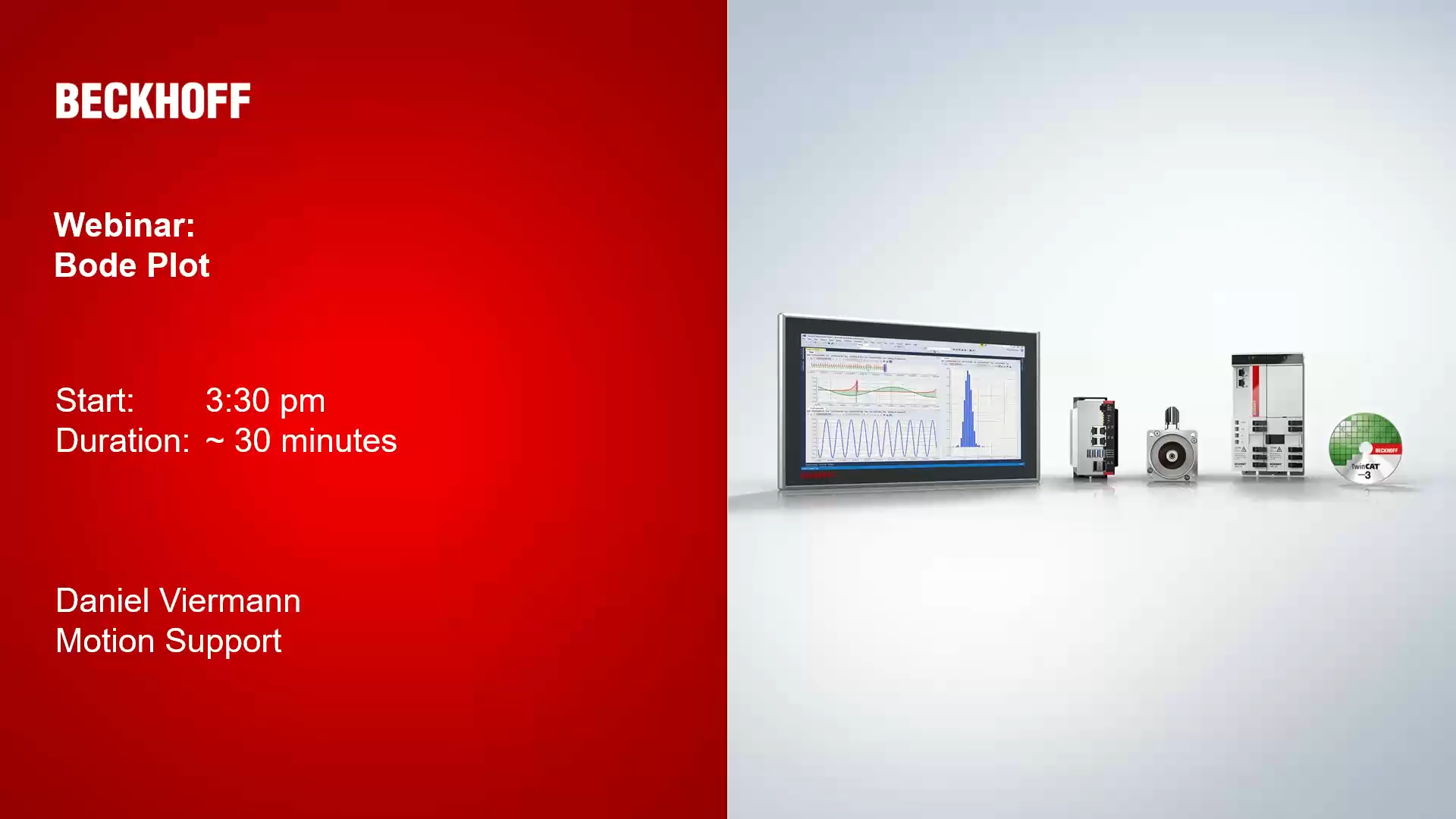 TwinCAT Bode Plot: Optimization of drives in machine applications ...
