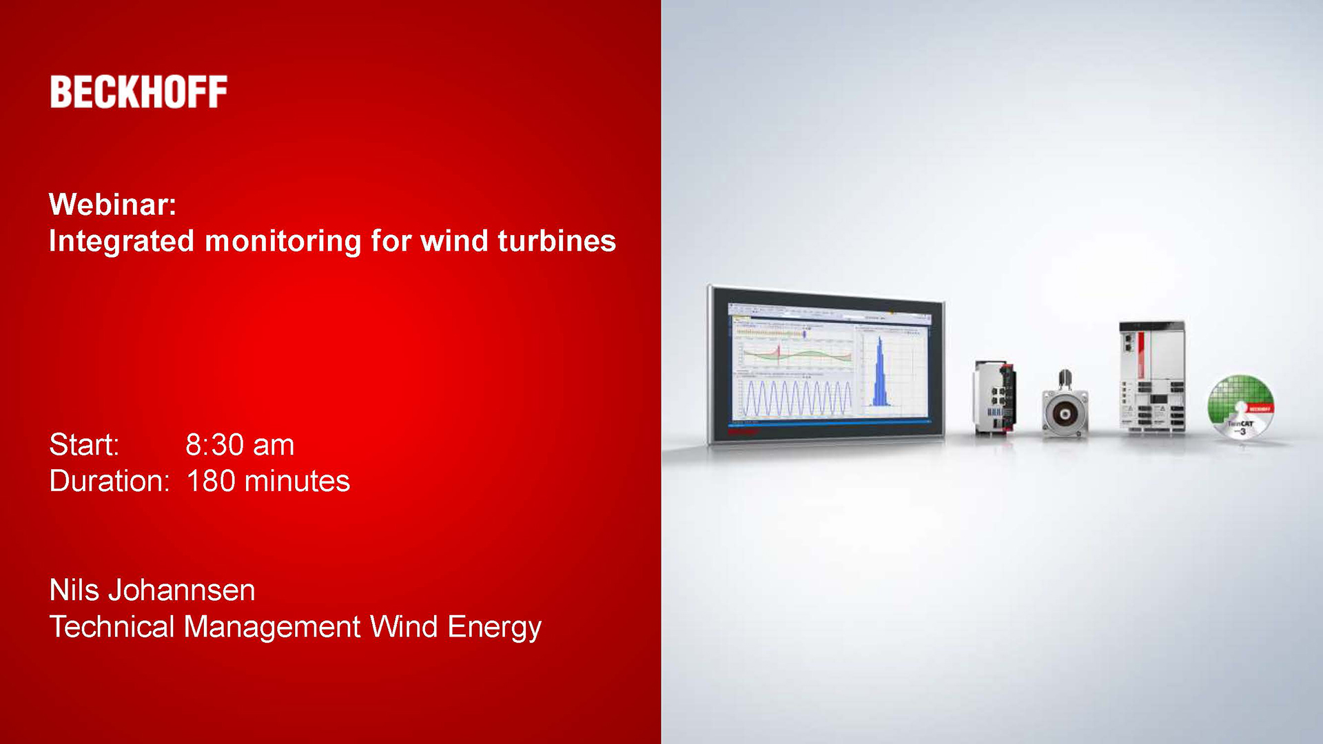 Integrated monitoring for wind turbines | Beckhoff USA