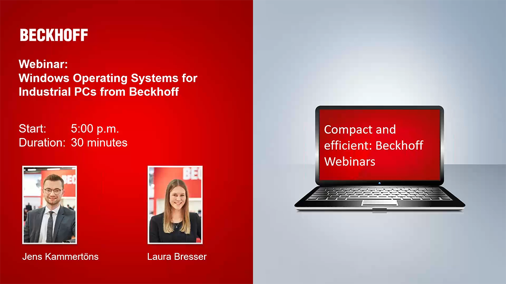 Windows Operating Systems for Industrial PCs from Beckhoff | Beckhoff USA