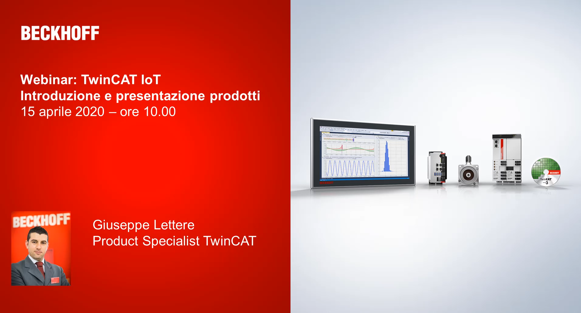 TwinCAT IoT: introduzione e presentazione prodotti | Beckhoff Italia